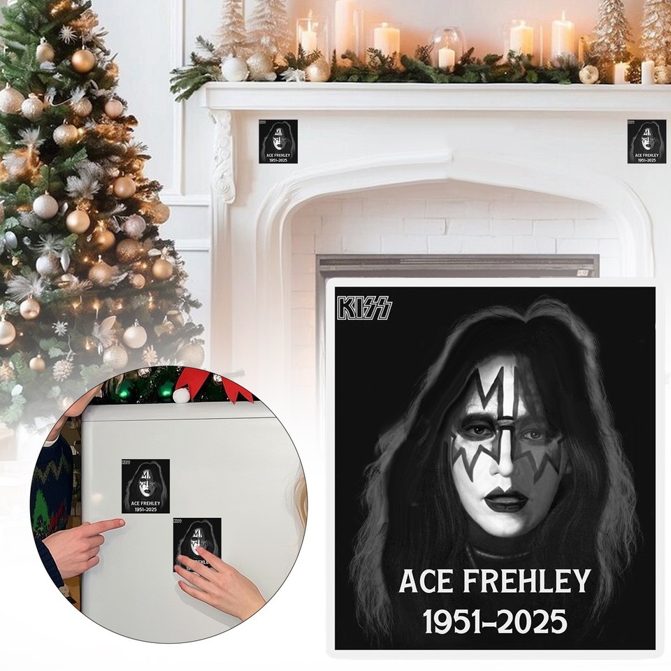 KISS RIP Ace Frehley ( 1951-2025 ) Sticker Decal | eBay