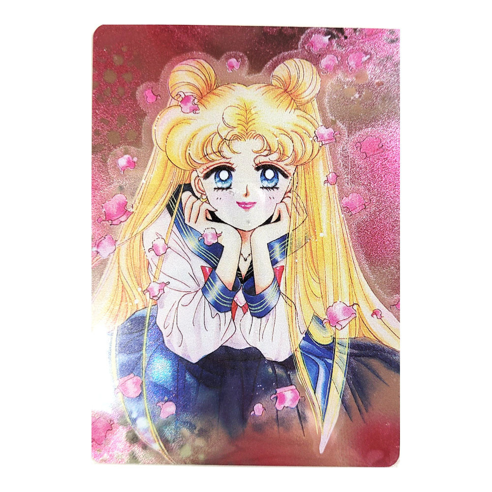 Sailor Moon ACG Metal Card 1766 - Color Manga Art Usagi School Uniform ...