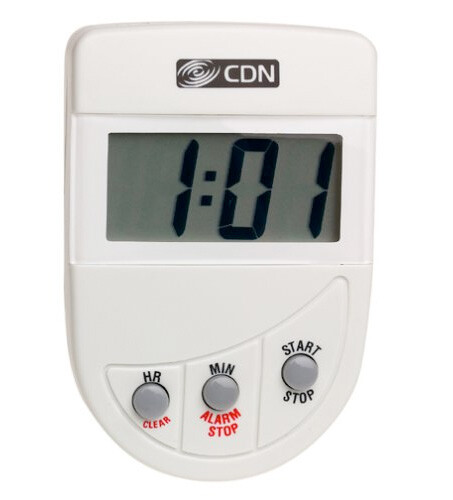 CDN Loud Alarm Digital Kitchen Timer, White 18436004080 | eBay