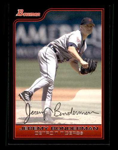 2006 Baseball Bowman Jeremy Bonderman Detroit Tigers #166 | eBay