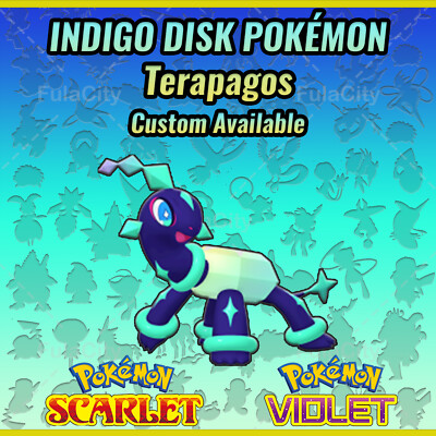 TERAPAGOS ⚡ INDIGO DISK DLC POKEMON ⚡ POKEMON SCARLET VIOLET ⚡ | eBay