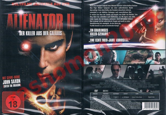 DVD R2 The Arrival 1991 John Saxon Joseph Culp David Schmoeller Region ...