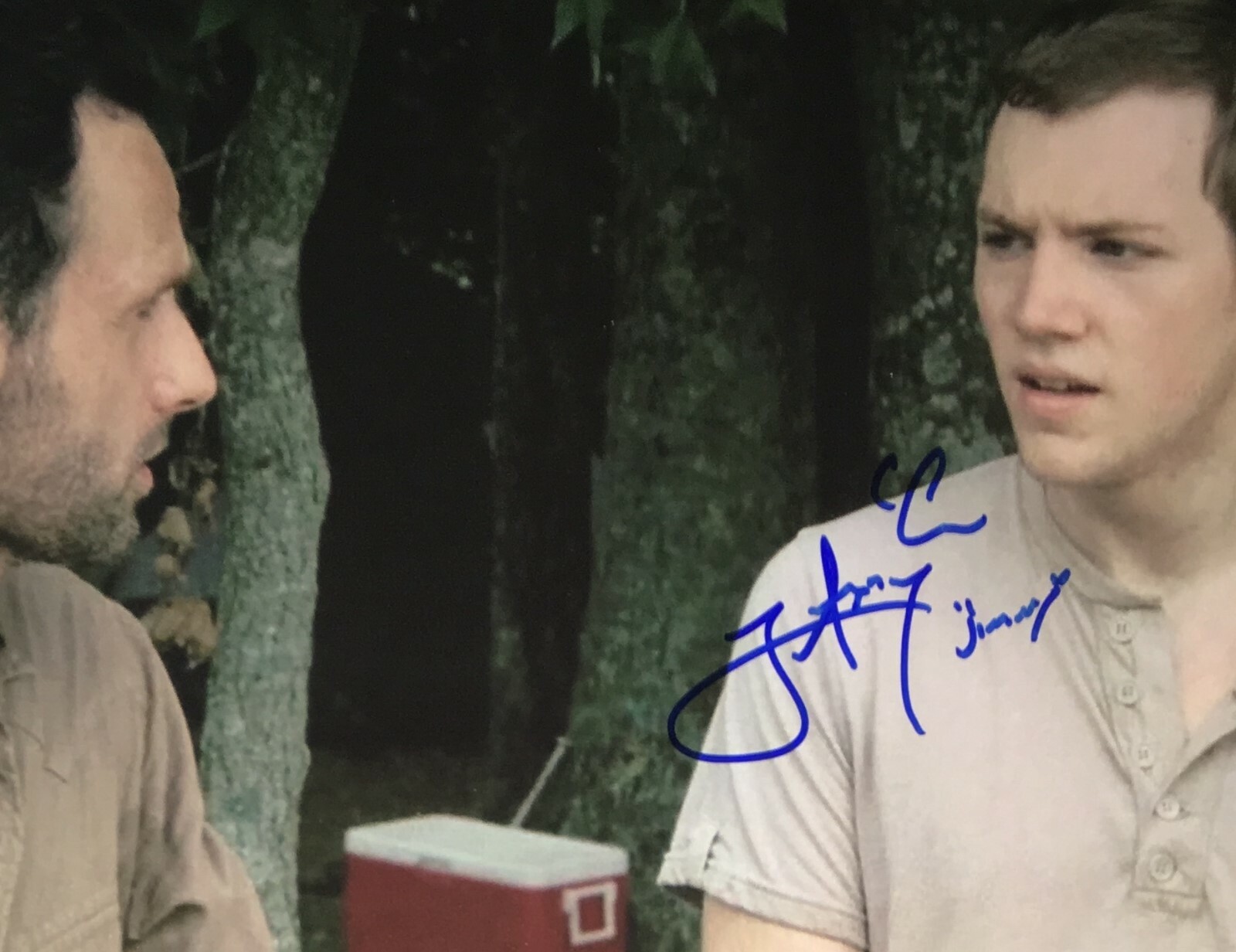 James Allen McCune Jimmy The Walking Dead Signed 8x10 Autographed Photo ...