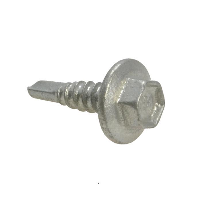 Qty 4000 Hex Metal 10g-16 x 16mm WOODLAND GREY / SLATE GREY Colorbond ...