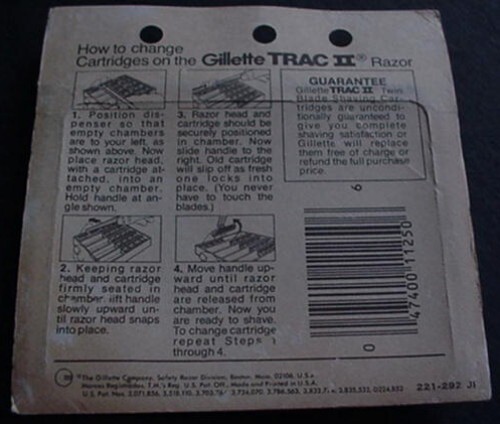 Vintage Gillette Trac II Baseball All-Star 1970s Limited Edition | eBay