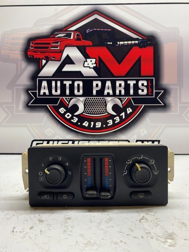 03-06 GMC/Chevy Climate Control Module 10370034 | eBay