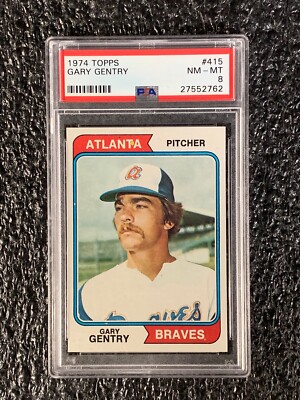 1974 Topps Baseball #415 Gary Gentry PSA 8 | eBay