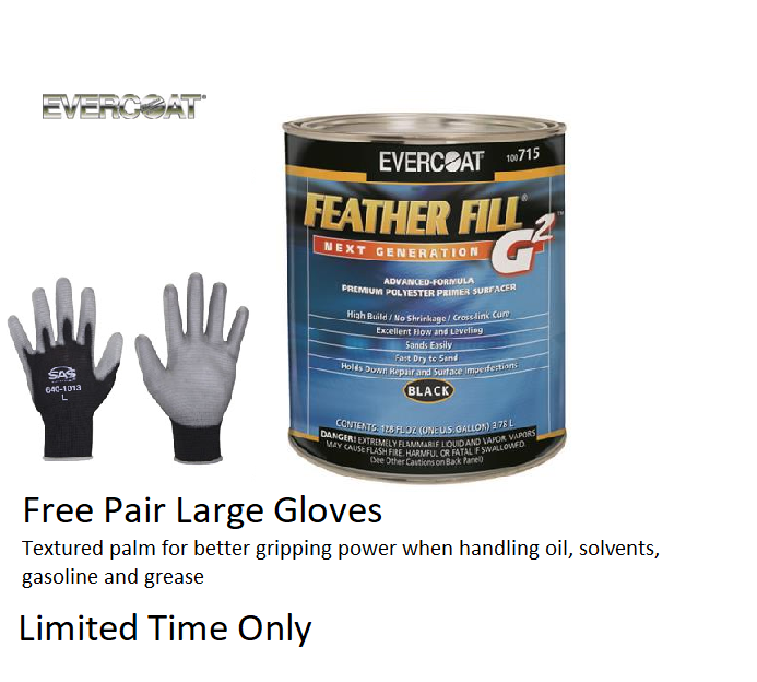 EVERCOAT 715 FEATHER FILL G2 100715 High-Build Polyester Primer ...