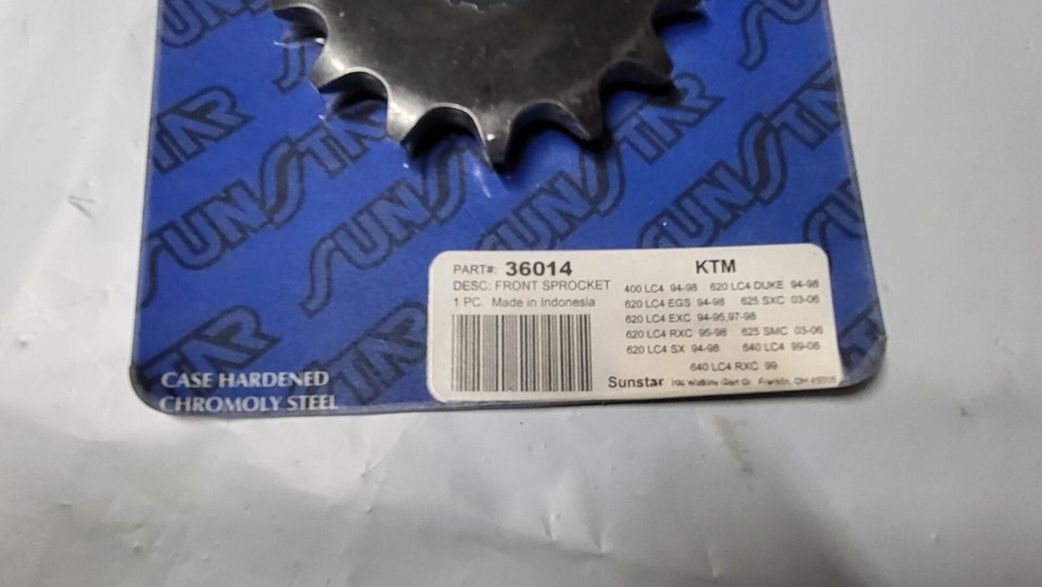 Sunstar Steel Front Sprocket 14T #36014 KTM | eBay