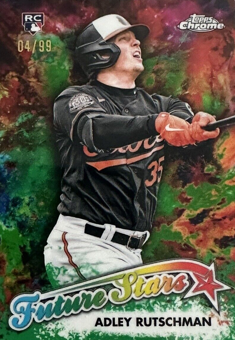 2023 Topps Chrome Logofractor Edition - Green Refractor #1 Adley ...