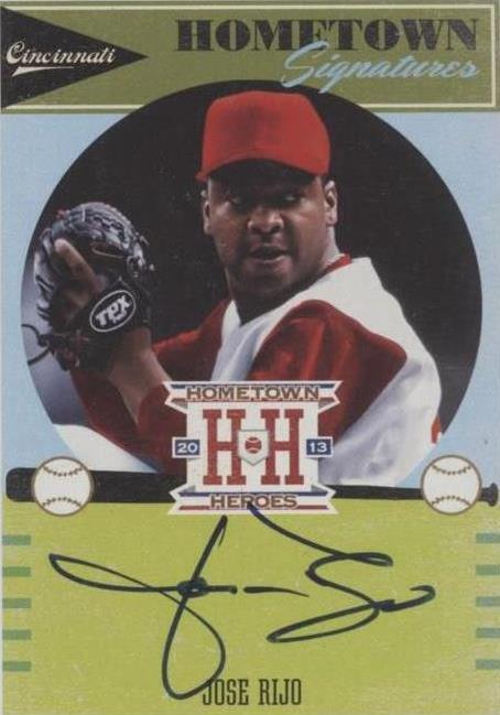 2013 Panini Hometown Heroes - Hometown Signatures Jose Rijo #HSRJ (AU ...