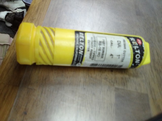 Relton 1 X 4 Long Rb-16 HO Rebar Cutter Rotary Carbide Tip Drill Bit ...