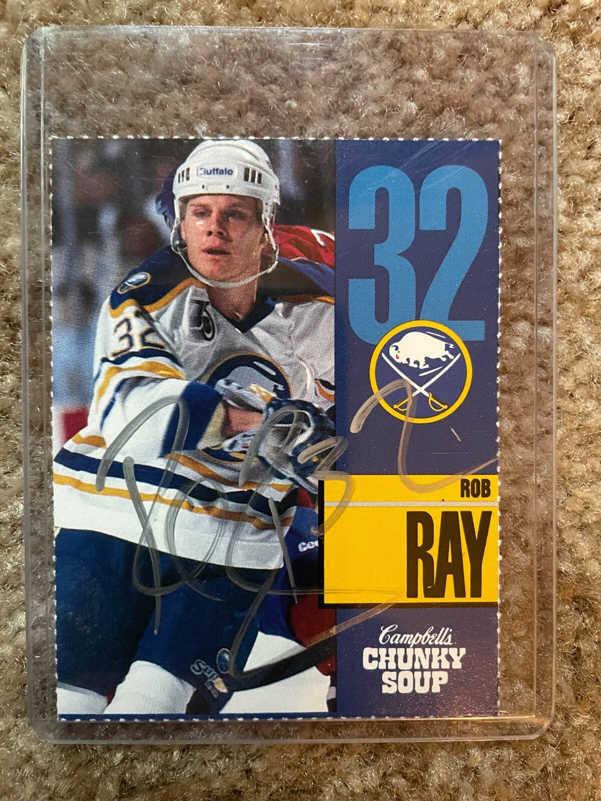 Rob Ray Autographed Card Campbell's Chunky Soup | eBay