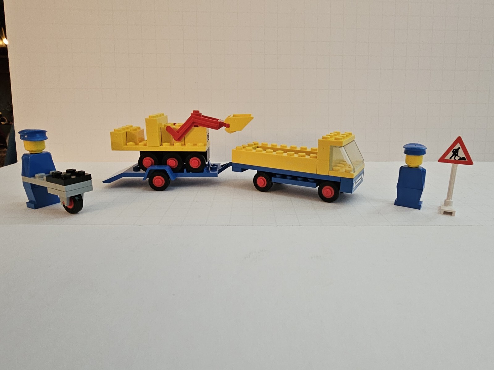 Vintage 1976 Lego #492 Truck And Payloader Complete With Box And ...