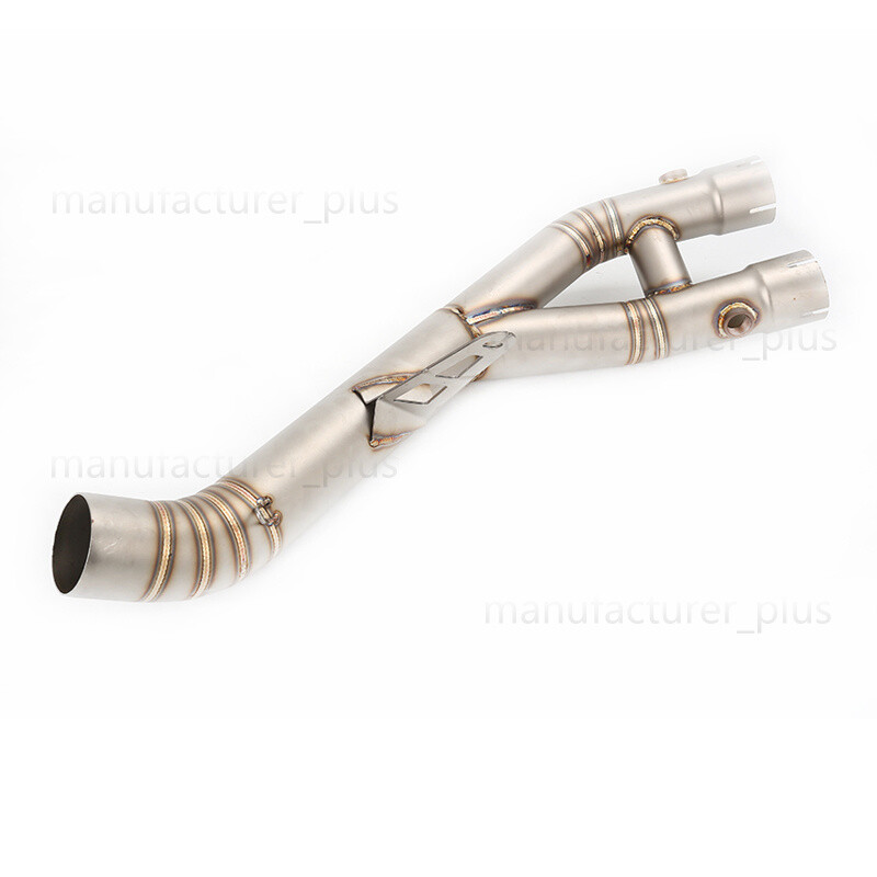 For Yamaha YZF R1 R1M 2015-2025 Mid Link Pipe 61mm Muffler Exhaust Tips ...