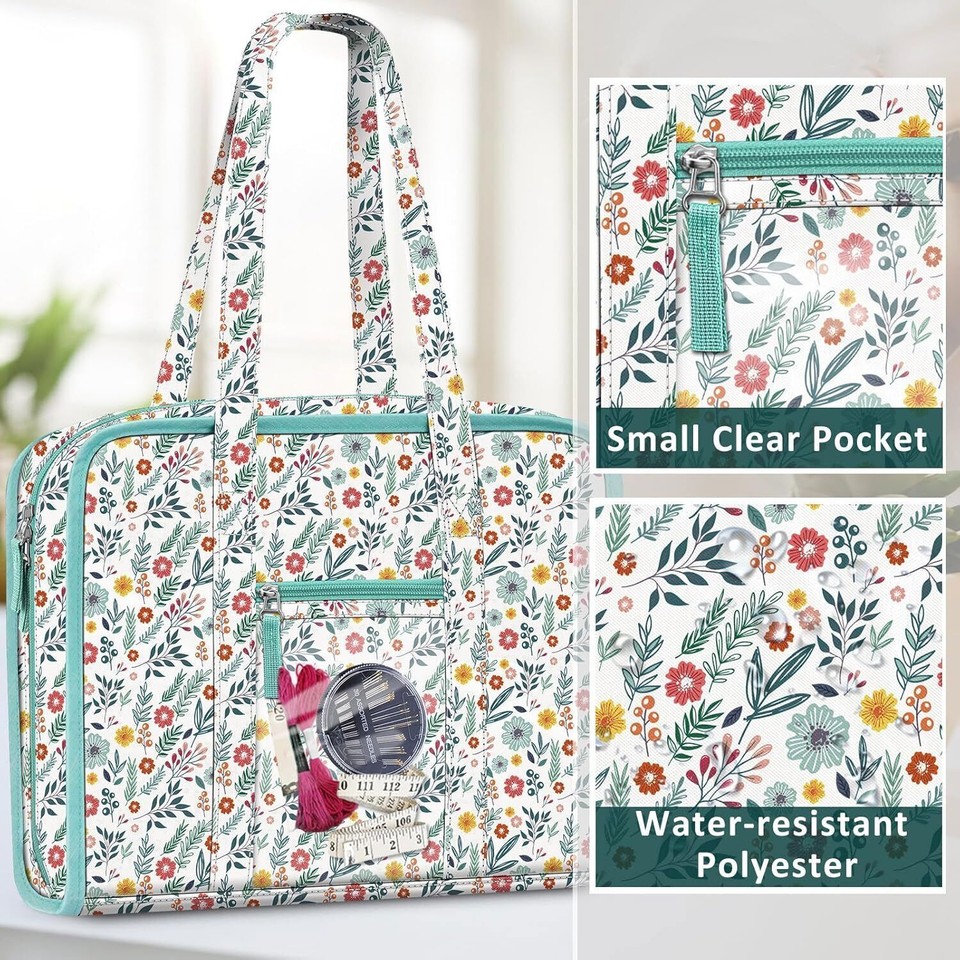 Sewing Craft Supplies Storage Tote Large Capacity Travel Packing ...