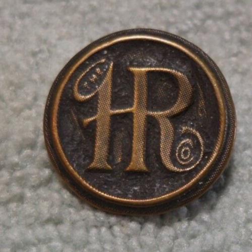 The HR Co Uniform Trouser Overall Railroad Verbal Button 3/4" Inch | eBay