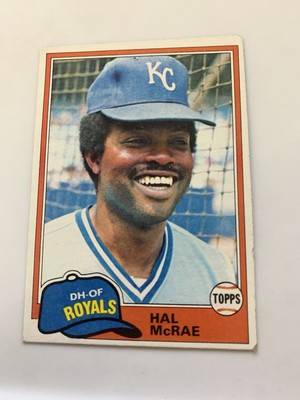 1981 Topps Hal McRae Kansas City Royals | eBay