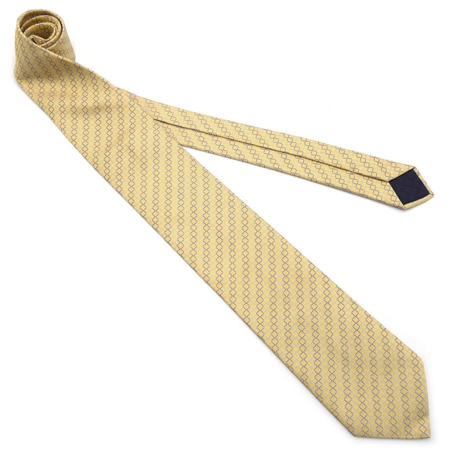 Used Very Good Condition Hermes Brand Necktie HERMES Luxury 100% Silk ...