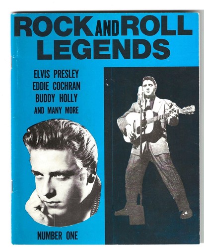 Vintage Rock And Roll Legends Alan Clark Elvis Presley Jerry Lee Lewis ...