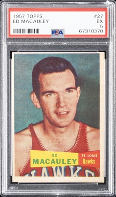 1957 TOPPS #27 ED MACAULEY PSA 5 | eBay