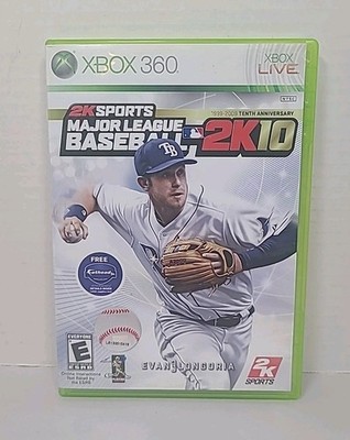 Major League Baseball 2K10 (Microsoft Xbox 360, 2010) CIB 710425397455 ...