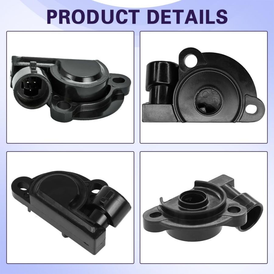 Throttle Position Sensor, Throttle Body Sensor Compatible, Replaces OEM ...