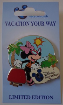 Disney Vacation Club Vacation Your Way 2012 Minnie Mouse Pin LE | eBay