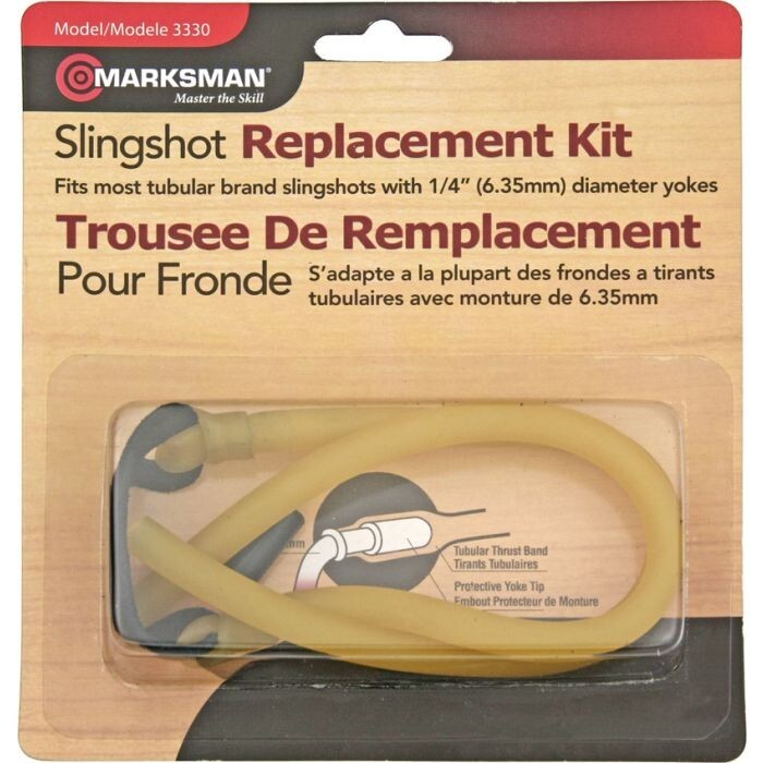 Marksman Slingshot Replacement Kit Fits Most Tubular Band Slingshots ...