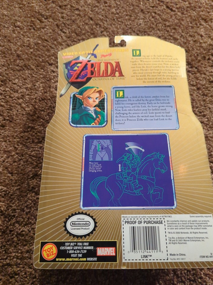 NIB - Legend of Zelda Ocarina of Time Link and Epona N64 Era Video Game ...