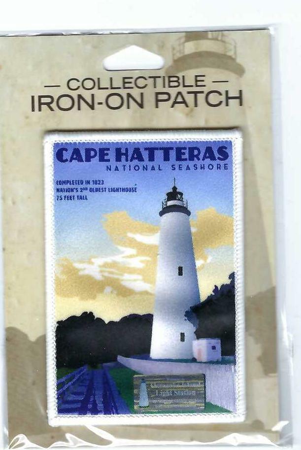 Ocracoke Light Station Cape Hatteras National Seashore Souvenir Patch ...