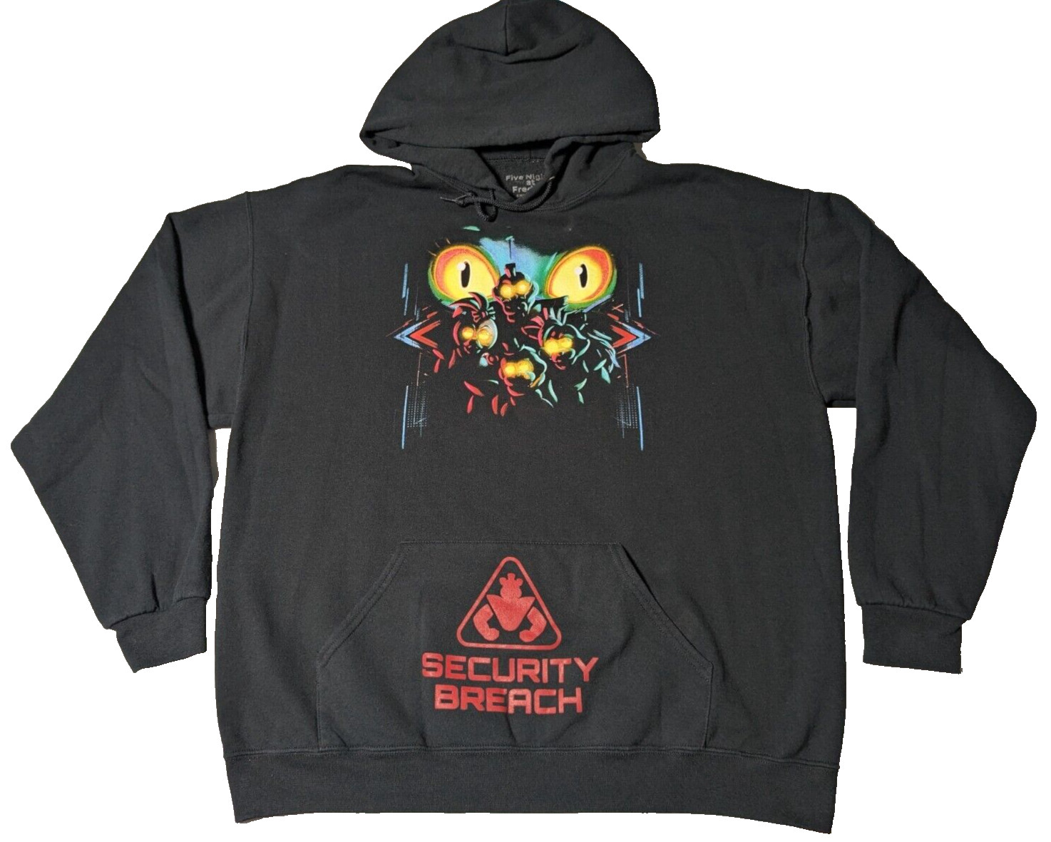 FIVE NIGHTS AT FREDDY's SECURITY BREACH EYES Men XL B… - Gem