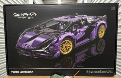 Purple Limited42115 Lamborghini Sián FKP 37 Race Car, Advanced Building ...