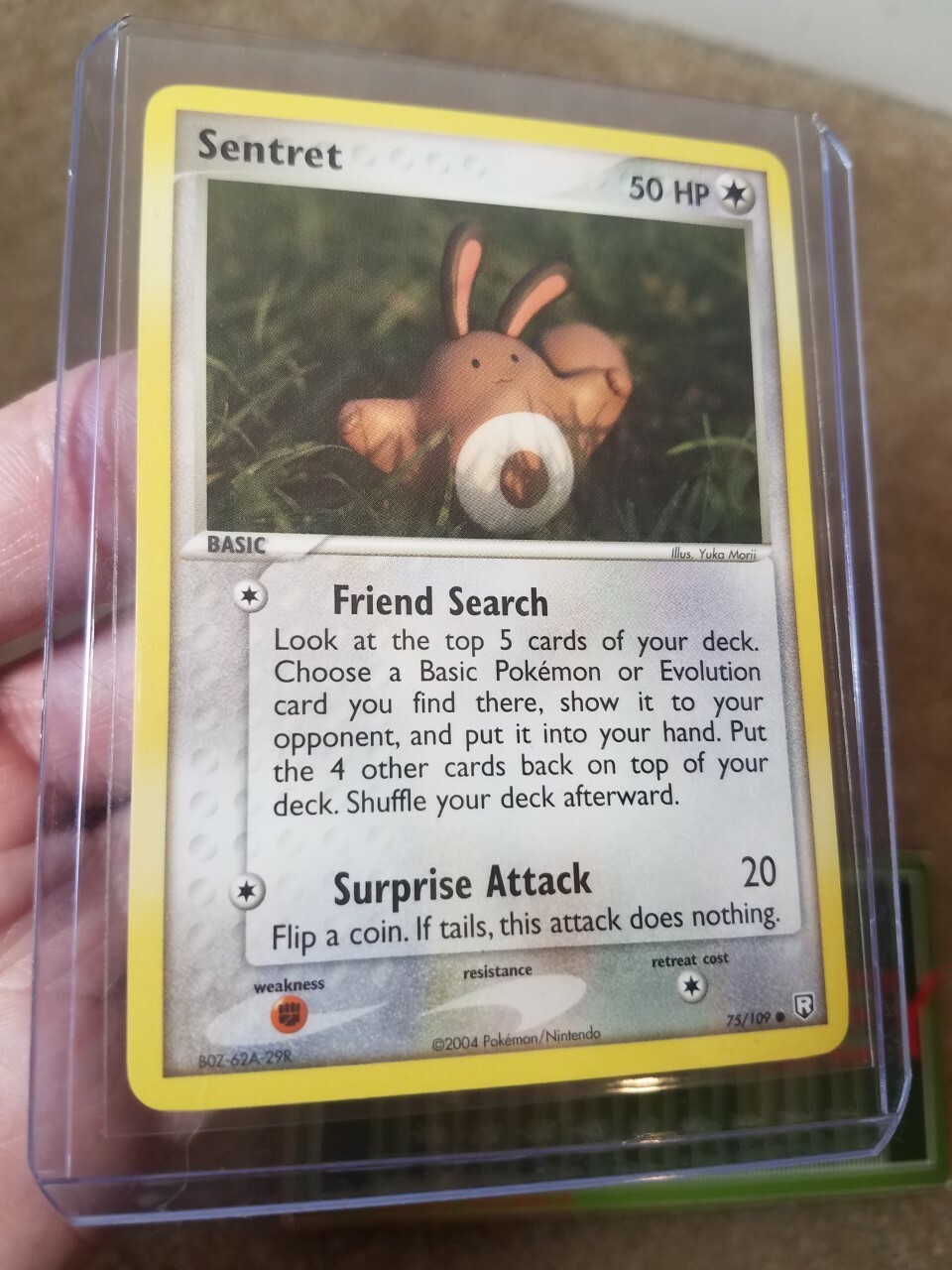 2004 POKEMON EX TEAM ROCKET RETURNS SENTRET CARD 75/109, PACK FRESH | eBay