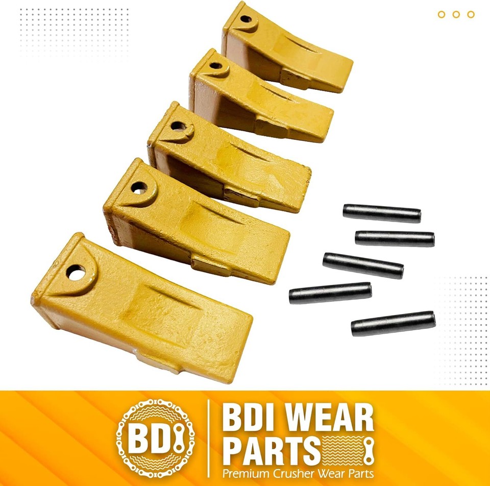 X156L Long Bucket Teeth Dirt Teeth with P156 Roll Pins for Digging ...