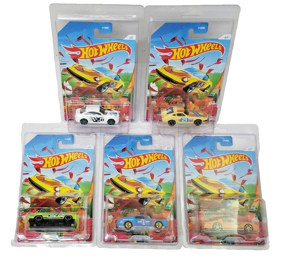 Hot Wheels Cars Easter Series V1405 Set/Lot, #'s 1, 2, 3, 4, 5 NEW in ...