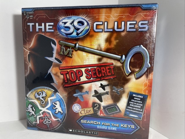 2009 The 39 Clues Board Game by Univeristy Games Ages 8 for 2 Players ...