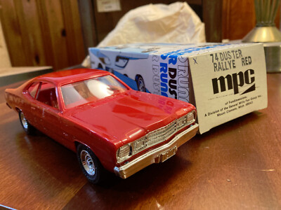 1974 Plymouth Duster- MPC 1/25th scale plastic promotional model in ...