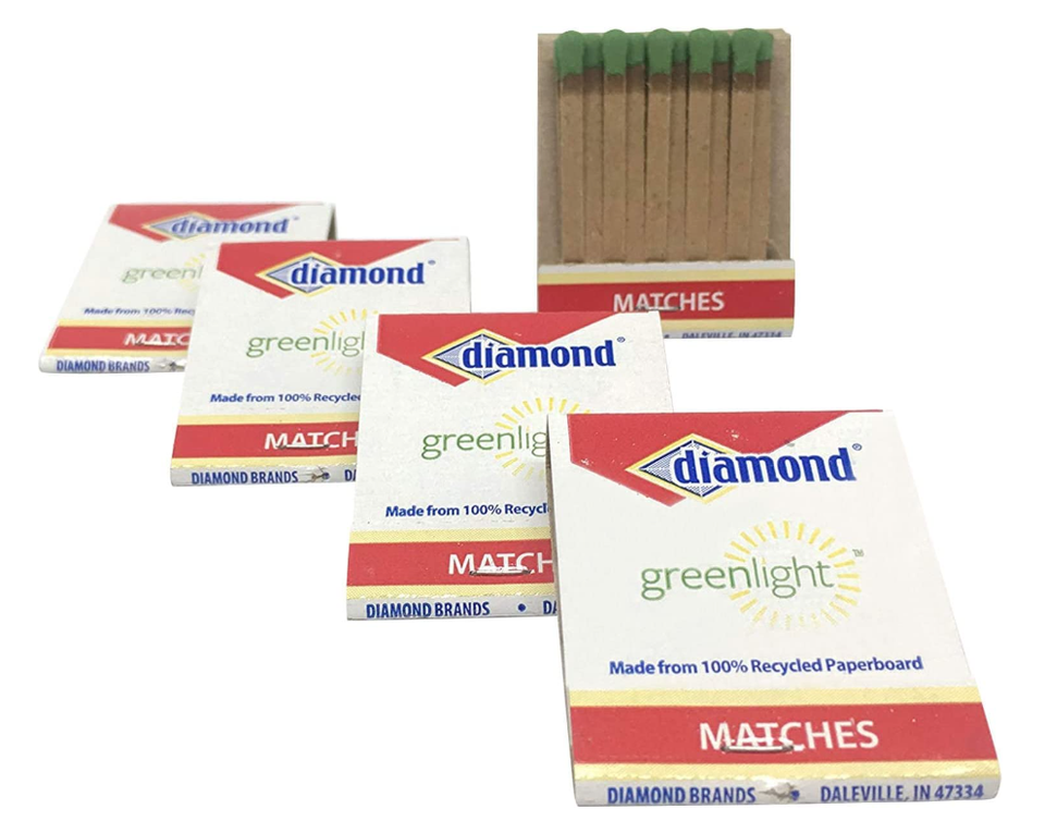 Diamond Deluxe Greenlight Match Books - 1000 Matches | eBay