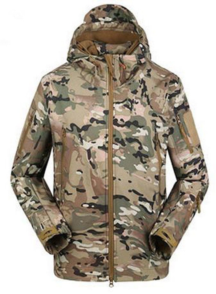 Men High-end Waterproof Tactical Stealth Hoodie Soft jacket TAD ...