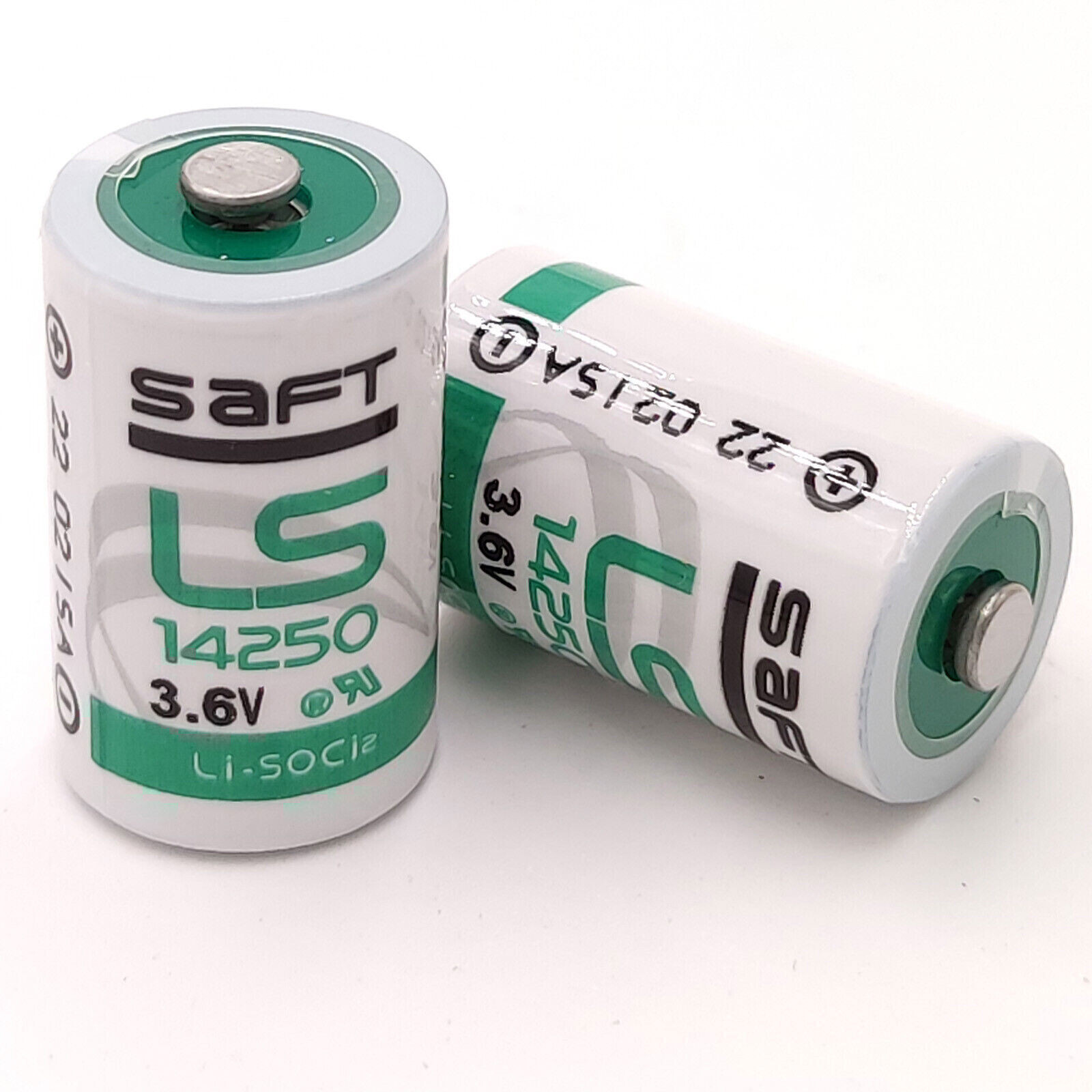 150 x Brand New Genuine SAFT LS14250 LS 14250 1/2AA 3.6v Lithium ...