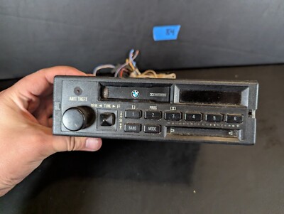 1984 1991 BMW E30 M3 OEM Alpine CM 5908 Radio AM/FM Stereo Cassette ...