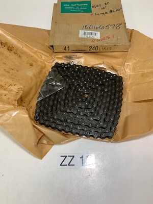 New Jeffrey Chain SD041001/RT Single Roller Chain 10ft 1/2in 41 240 ...