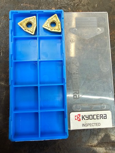 Qty 2 Kyocera WNMG 432 MS WNMG080408MS TJV08632 CA6525 Grade Carbide ...