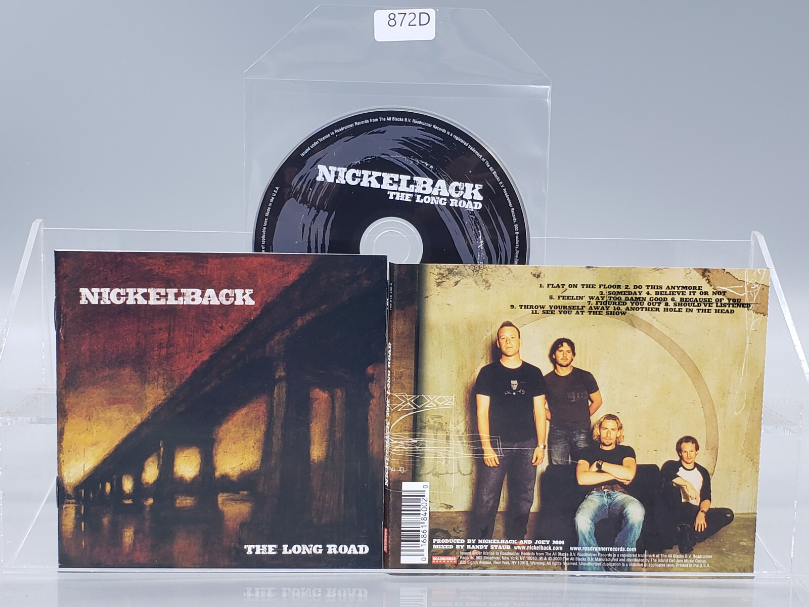 The Long Road by Nickelback (CD, 2003) No Case No Tracking 16861840020 ...