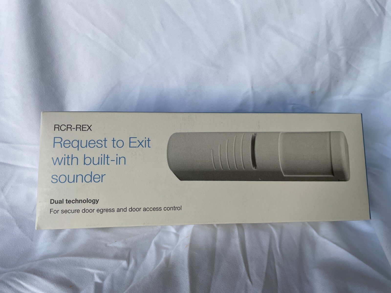 RCR-REX-W Request to Exit w/ Built-in Sounder interlogix White Dual ...