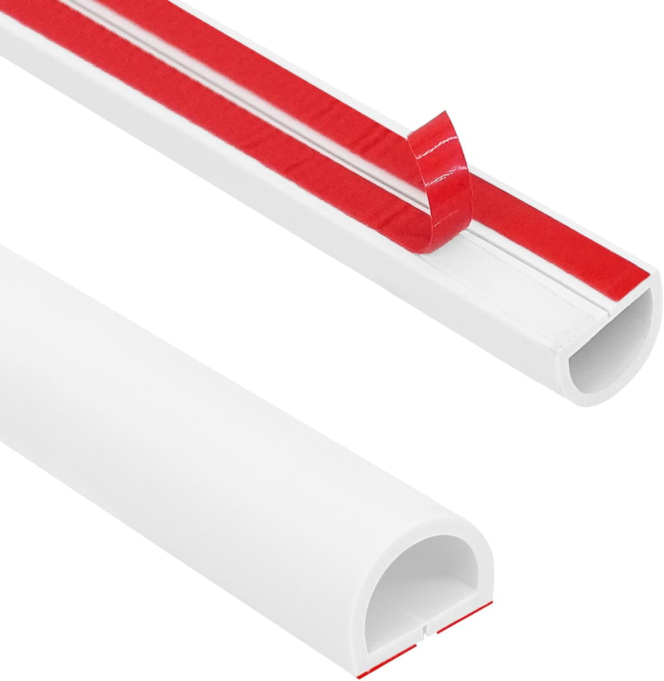 78 Inch Wall Cord Hider,Self-Adhesive Wire Cover Raceway for Walls ...