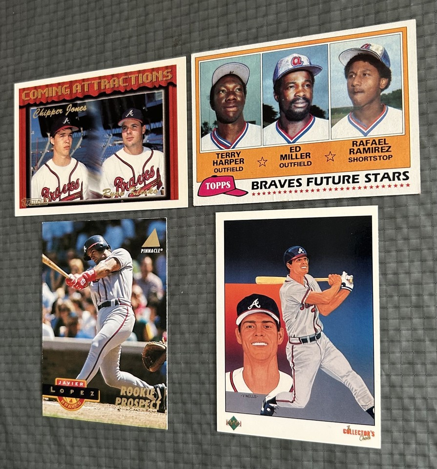 Chipper & Klesko 94, Harper, Miller, Ramirez, Lopez RC, Murphy 98, , 4 Card | eBay