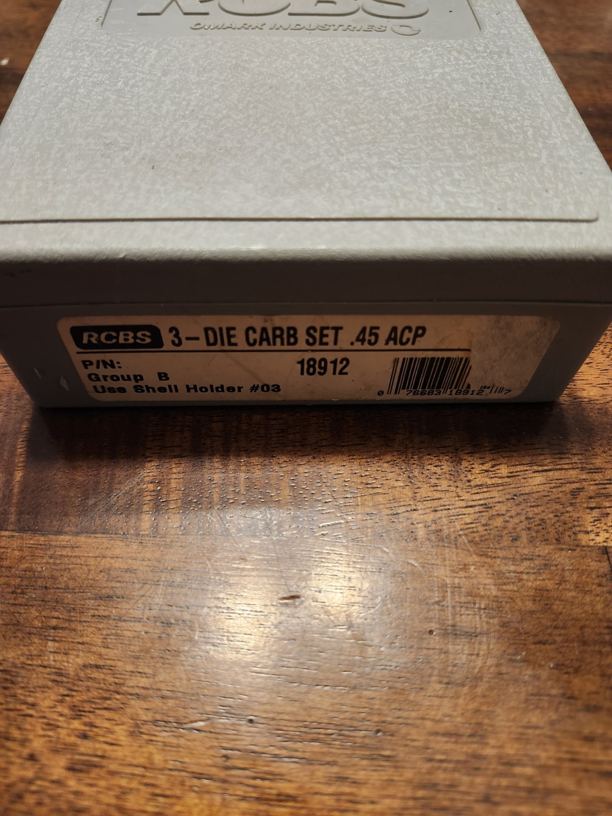 RCBS 3-Die Carbide Set 45 ACP Used Die Set | eBay