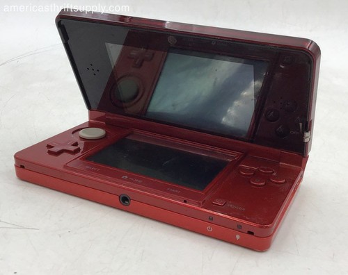 Nintendo 3DS Red Handheld Video Game Console System | eBay